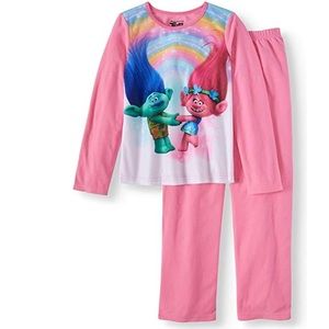 DreamWorks Trolls | Pajamas | Nwt Dreamworks Brand Trolls Girls Pajamas ...